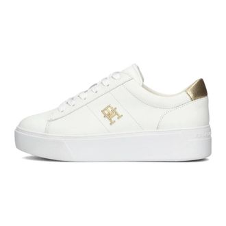 Tommy Hilfiger Platform Court Sneakers - - Shoes - Damen - Wei&szlig; - 40 EU