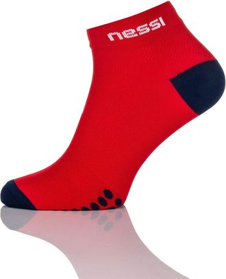 Nessi Sportsocken Model RSP Laufsocken Radsocken Damen Herren viele Farben - Rot, 41-43