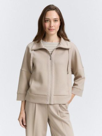 Tom Tailor Sweatjacke Strick & Sweatshirts Boxy Fit Scuba Sweatjacke