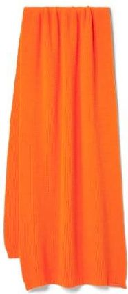 Expatrié Écharpe Femme Orange - Nia - Écharpe Tricotée pour Automne & Hiver - Écharpe Longue Chic - Écharpe Chaude Femmes