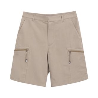 Dior Beige Cargo Shorts mit Rei&szlig;verschlusstaschen - - Shorts - Herren - Beige - L