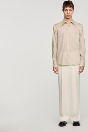 Sandro Chemise fluide &agrave; rayures