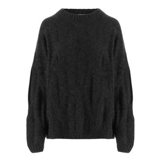 Allude Kaschmir- und Seidenpullover - - Knitwear - Damen - Schwarzk - M