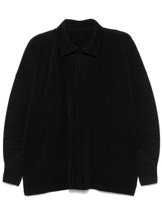 Homme Plissé Issey Miyake polo MC October - Noir