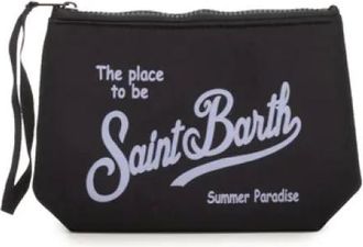 MC2 Saint Barth Femme, Sacs, Noir, Taille: ONE Size Aline Clutch Bag