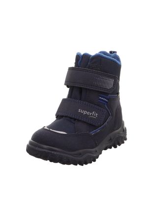 Superfit Jungen Husky Warm Gef&uuml;tterte Gore-tex Blau/Hellgrau 8000 Stiefel, Blau Hellgrau 8000, 37 EU