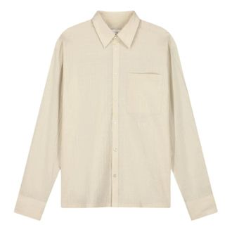 Olaf Hussein Ecru Blusen - - Shirts - Herren - Beige - L