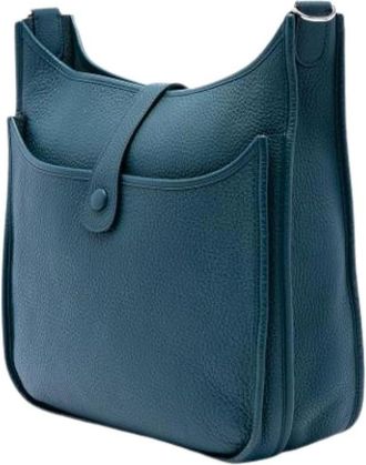 Herm&egrave;s Pre-owned Evelyne III - Femme - Pre-owned - Bleu - Taille: ONE Size