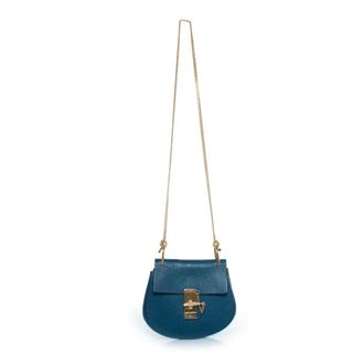 Chlo&eacute; Pre-owned Leder crossbody-taschen - - Pre-owned - Damen - Blau - ONE SIZE