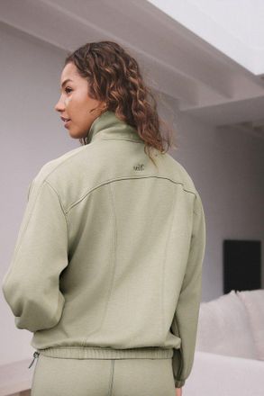 Self Sweater Self. Modal-Sweatshirt mit 1/2-Rei&szlig;verschluss (1-tlg)