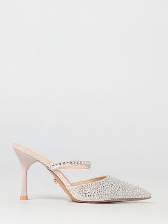Twentyfourhaitch Mango Glitzer- und Strass-Mules
