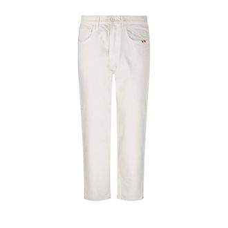 Amish Wei&szlig;e Jeans f&uuml;r einen stilvollen Look - - Jeans - Herren - Wei&szlig; - W30