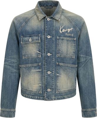Kenzo JACKEN & M&Auml;NTEL - Jeansjacken/M&auml;ntel auf YOOX.COM