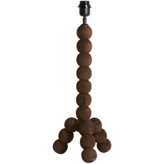 Light & Living Tischlampe - Veglio - braun - holz - ø 20cm - - Light&living