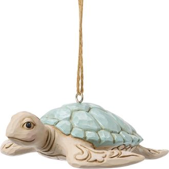 Enesco Jim Shore Heartwood Creek K&uuml;sten-Meeresschildkr&ouml;te zum Aufh&auml;ngen, 3,2 cm, Mehrfarbig