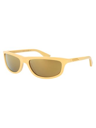 Bottega Veneta Unisex Sunglasses Bv1327s Yellow-Bronze Acetate Yellow-Yellow-Bronze Yellow/yellow/bronze