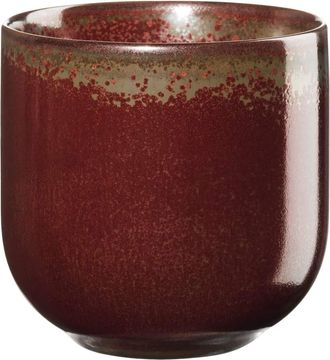 ASA Coppa Teebecher Set 2tlg. rost, aus Porzellan hergestellt, Inhalt: 200ml, 19080176, rot