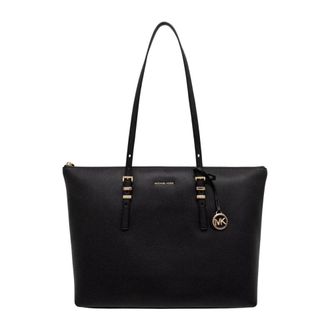 Michael Kors Quinn Grobnarbtes Leder Tote Bag - - Bags - Damen - Schwarzk - ONE SIZE