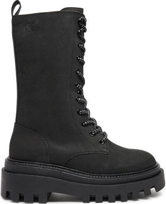Calvin Klein Jeans Schnürstiefeletten YW0YW01683 Schwarz