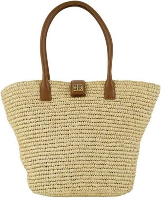 Anine Bing Femme, Sacs, Beige, Taille: ONE Size Sac fourre-tout en raphia