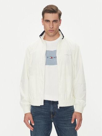 Tommy Jeans &Uuml;bergangsjacke Essential DM0DM21667 Wei&szlig; Regular Fit