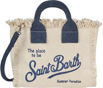 MC2 Saint Barth Femme, Sacs, Multicolore, Taille: ONE Size Mini Sac Vanity en Toile