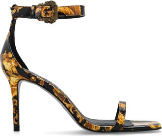 Versace Jeans Couture Femme, Chaussures, Jaune, Taille: 38 EU Logo Couture Emily Slingback Sandales