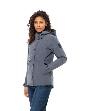 Jack Wolfskin Damen Snowy Park JKT W Jacket, Night Blue, M