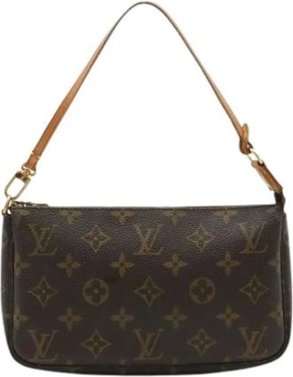 Louis Vuitton Sac bandouli&egrave;re vintage Monogram Canvas Pre-owned - Femme - Pre-owned - Brun - Taille: ONE Size