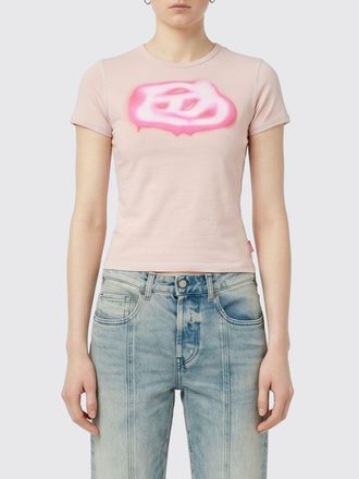 Diesel T-Shirt Femme couleur Beige