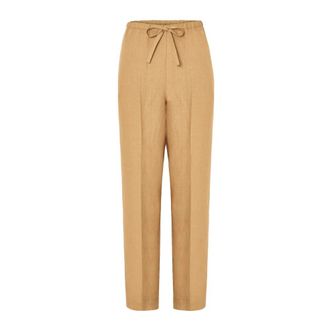 Forte_Forte Elegante Hosen - - Trousers - Damen - Gelb - M