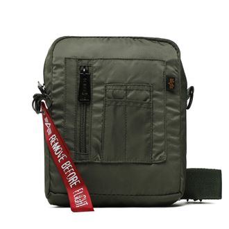 Alpha Industries Umhängetasche Alpha Industries Crew Carry Bag 196924 Grün