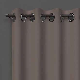 Soleil d'Ocre Soleil dOcre Blackout Rideau &Acirc; &Ouml;sen Blackout alle 135x250 cm Polyester Braun