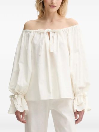 Sleeper ensemble dint&eacute;rieur &agrave; volants - Blanc