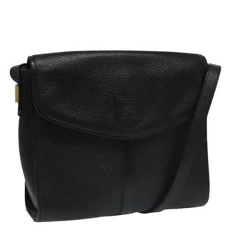 Burberry Sac bandouli&egrave;re en cuir Pre-owned - Femme - Pre-owned - Noir - Taille: ONE Size