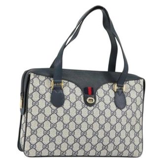 Gucci Pre-owned Vintage Handtasche aus Kunststoff - - Pre-owned - Damen - Blau - ONE SIZE