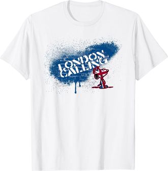 Peanuts Erdn&uuml;sse Snoopy London Calling T-Shirt