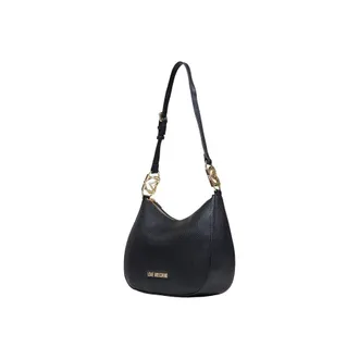 Love Moschino Womens Polyurethane Shoulder Bag Black