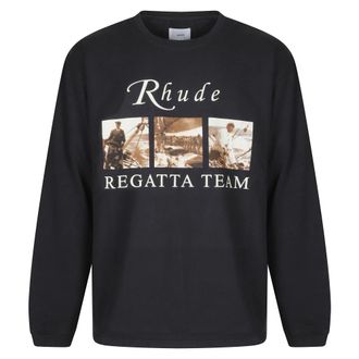 Rhude Herren, Oberteile, Schwarzk, MGr&ouml;&szlig;e