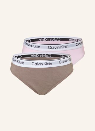 Calvin Klein 2er-Pack Slips Icon Cotton Stretch rosa