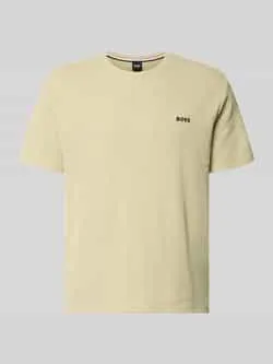 HUGO BOSS Regular Fit T-Shirt aus Baumwoll-Mix