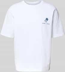 Sams&oslash;e & Sams&oslash;e T-Shirt mit Label-Print Modell COHEN