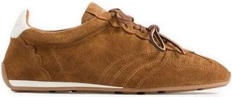 Maison Toufet Baskets basses JULIETTE en cuir velours