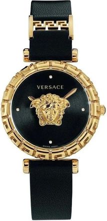 Versace Femme, Accessoires, Jaune, Taille: ONE Size Palazzo Empire Greca Diamond Watch