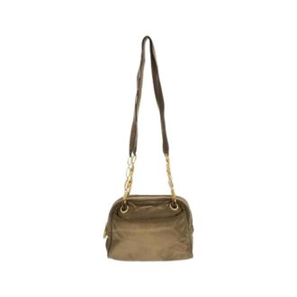 Loewe Pre-owned Leder Schultertasche - - Pre-owned - Damen - Braun - ONE SIZE