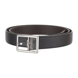 Montblanc Wendeleder-G&uuml;rtel - - Accessories - Herren - Schwarzk - ONE SIZE