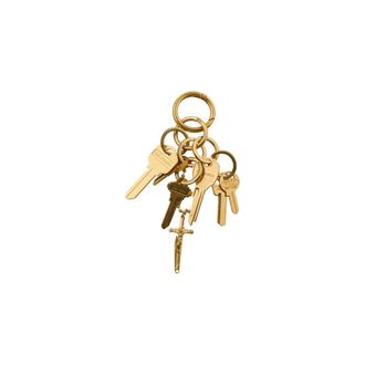 Willy Chavarria Femme, Accessoires, Jaune, Taille: ONE Size Staff Keyfob