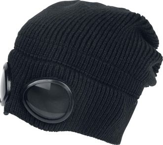 Vixxsin Salker Hat Unisex M&uuml;tze schwarz 100% Polyacryl Geschenke, Gothic, Industrial