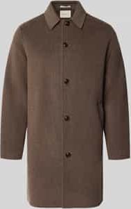 GANT Regular Fit Mantel aus Woll-Mix mit Kaschmir-Anteil