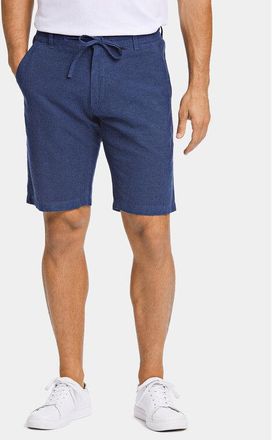 Lindbergh Lindbergh Stoffshorts 30-508003 Dunkelblau Relaxed Fit